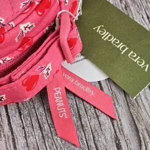 Vera Bradley | Bags | Nwt Vera Bradley X Peanuts Snoopy Quilted Pink ...